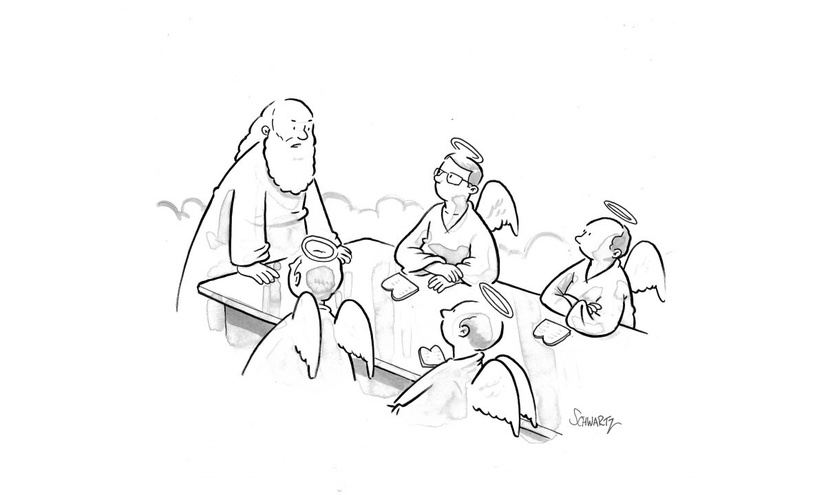 cartoon - Moment Magazine