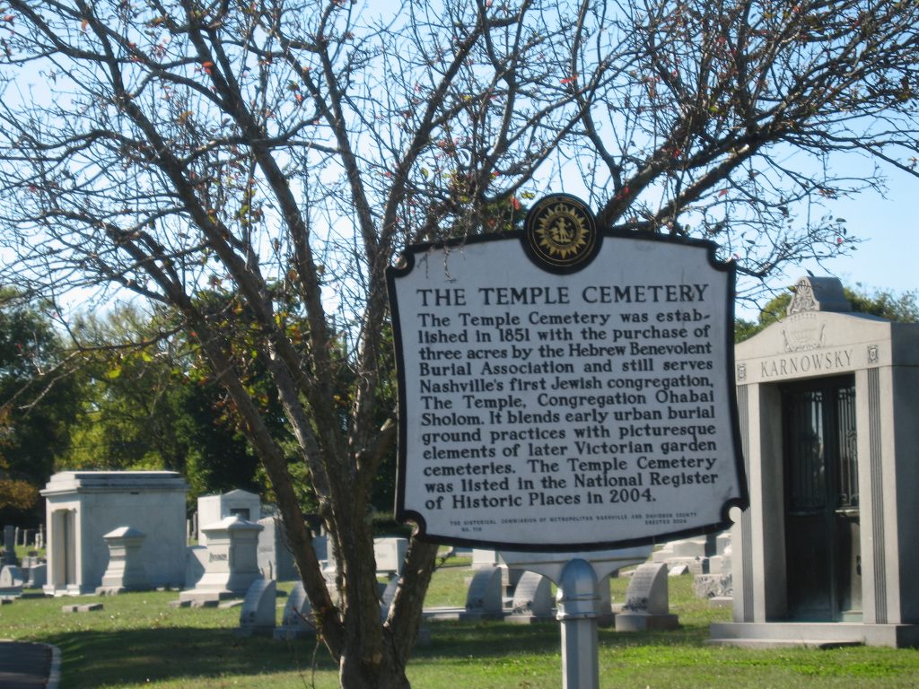 History in Jewish Cemeteries