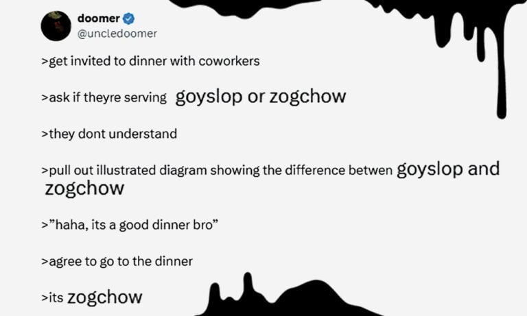 Jewish Word | ‘Goyslop’: Down the Hatch!